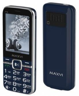 Мобильный телефон Maxvi P18, синий - купить по выгодной цене в интернет ...