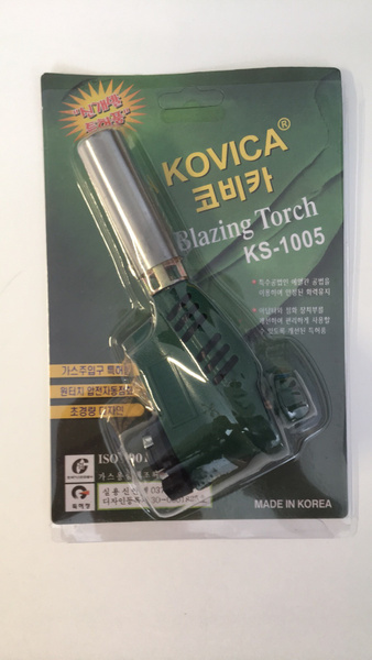 Горелка газовая KOVICA KS-1005 с пьезоподжигом - купить по выгодным ...