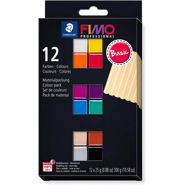 Набор Fimo professional Basic Colors 12 - купить с доставкой по ...