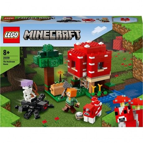 LEGO Minecraft 21179 Das Pilzhaus ЛЕГО Грибной дом, Оригинал - купить с ...