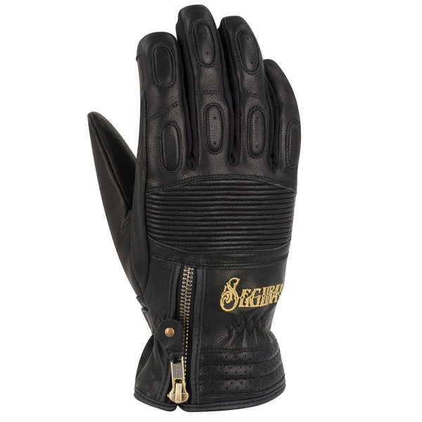 Мотоперчатки женские кожаные ретро Segura LADY SULTANA BLACK EDITION ...