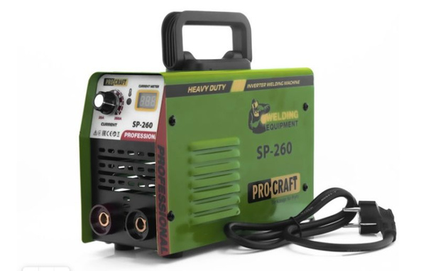 Инверторный сварочный аппарат Procraft SP260 купить на OZON по низкой цене (659471679)