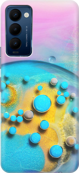 Силиконовый чехол на Tecno Camon 18 / 18P / Техно Камон 18 / 18Р с ...