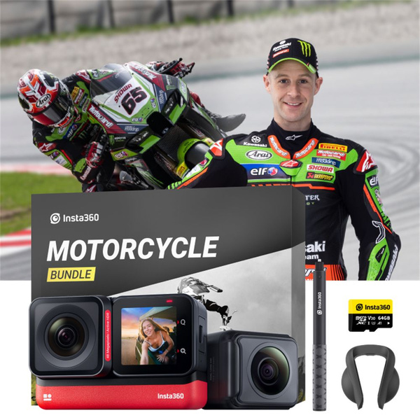 Экшн камера Insta360 One Rs Twin Edition Motorcycle Kit Y9 M82 купить