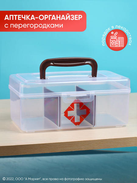 Аптечка домашняя, контейнер для лекарств - купить с доставкой по ...