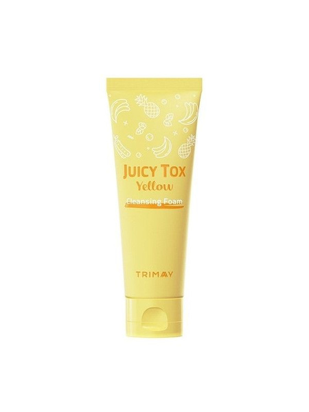 Trimay Juicy Tox Yellow Cleansing Foam Очищающая пенка на основе ...