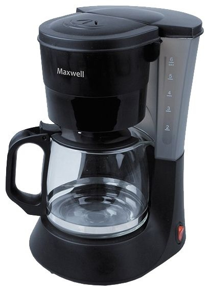 Maxwell Кофеварка капельная MW-1650, черный - купить с доставкой по ...