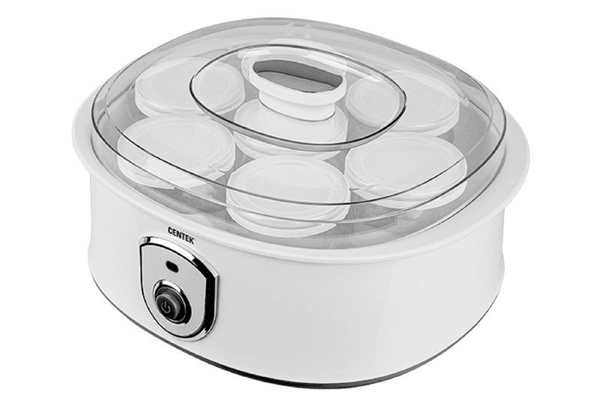 Йогуртница Centek CT-1442/7 стеклянный баночек для йогурта/200мл объем ...