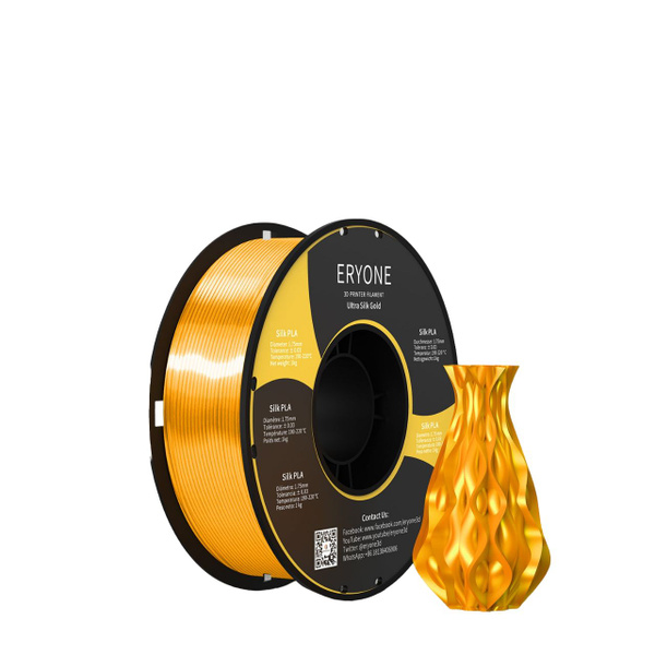 Филамент ERYONE Ultra Silk PLA 3D Printer Filament 1.75mm, Dimensional ...