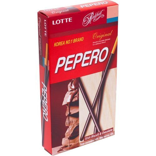 Соломка с шоколадом Pepero Original LOTTE 47г - купить с доставкой по ...