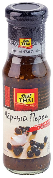 Соус Real Thai Черный перец для говядины 150мл х 2шт - купить с ...