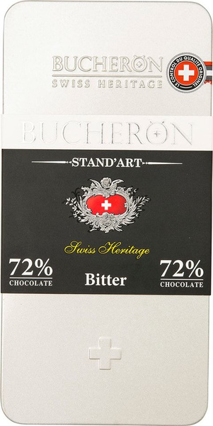 Шоколад Bucheron горький 72% 100г - купить с доставкой по выгодным ...