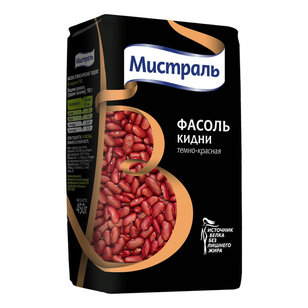 Фасоль Мистраль Кидни красная 450 г - купить с доставкой по выгодным ...