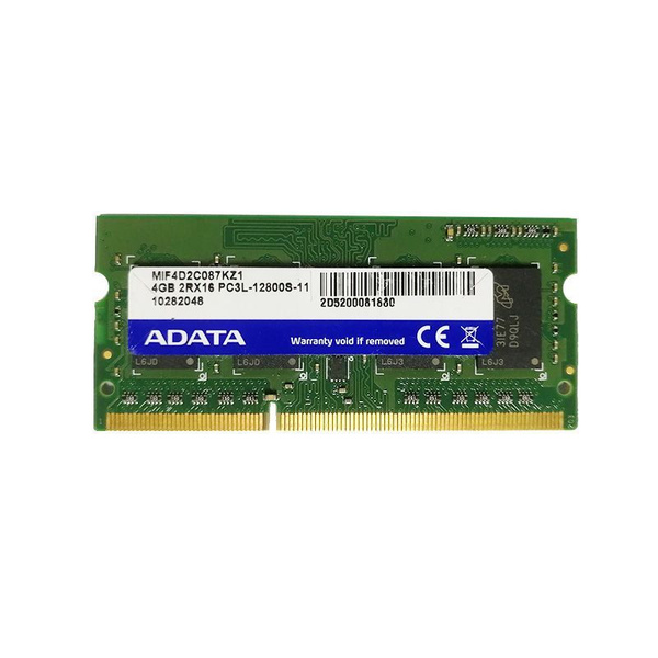 Модуль оперативной памяти Adata Sodimm Ddr3 4Гб 1600mhz Ddr3l 1600 4g