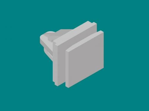 Фиксатор молдинга кузова Hyundai / Kia (Mobis) 877583L000 - Hyundai-KIA ...