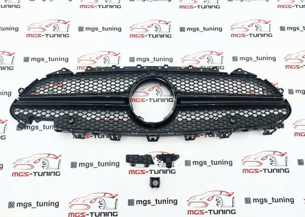 Решётка Mercedes CLS-class C257 53 AMG black - MGS-Tuning арт ...