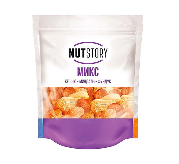 Nut Story, микс ореховый из кешью, миндаль, фундук, 150 г купить на ...