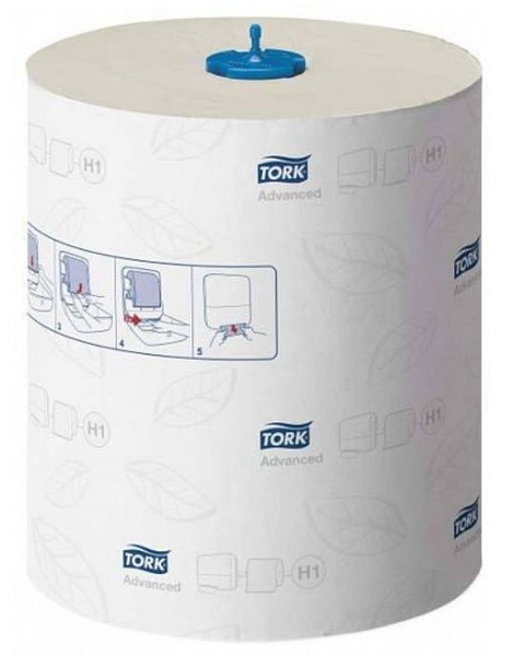 Tork Advanced Полотенце бумажное 2-слойное, центральная вытяжка ...