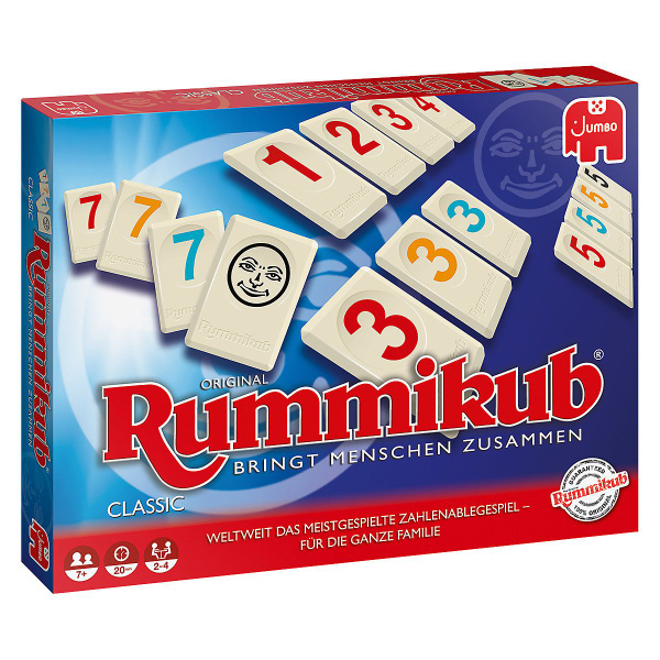 Jumbo Rummikub Джамбо-игра 80ых - купить с доставкой по выгодным ценам ...