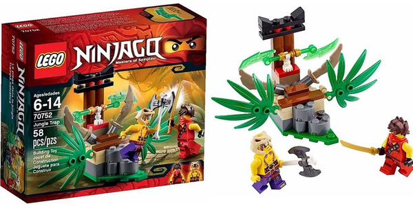 Конструктор LEGO Ninjago Ловушка В Джунглях (70752) - купить с ...