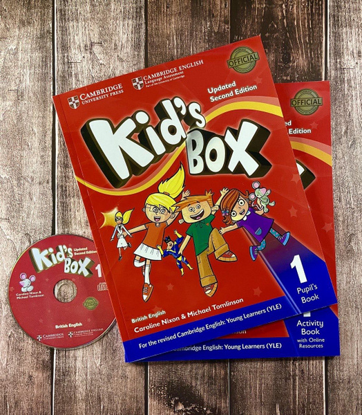 Kids Box 1. ПОЛНЫЙ КОМПЛЕКТ (2nd Edition Updated) Students Book ...
