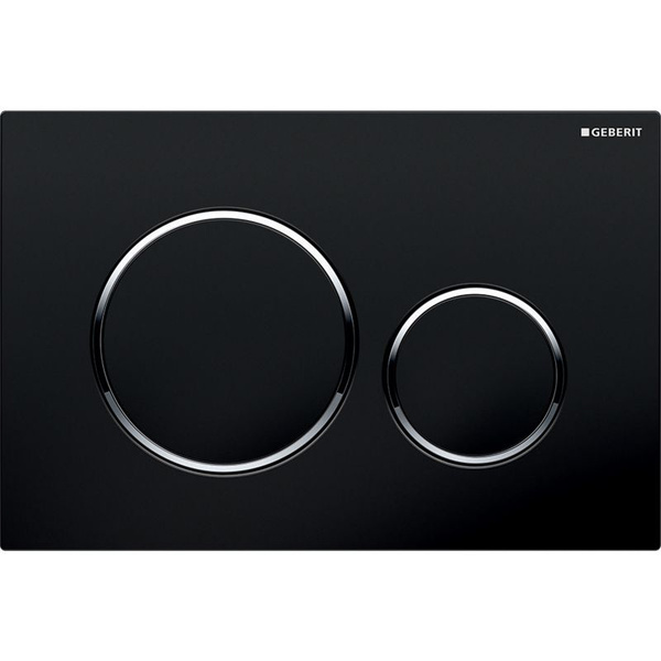 Кнопка смыва Geberit SIGMA 24.6х1.2х24.6 для инсталляции, пластик, цвет ...
