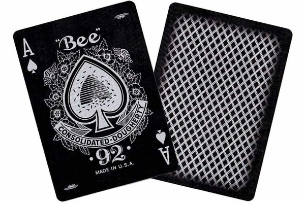 Игральные карты Bee Silver Stinger (Би Серебряное жало) купить на OZON по низкой цене (860116975)