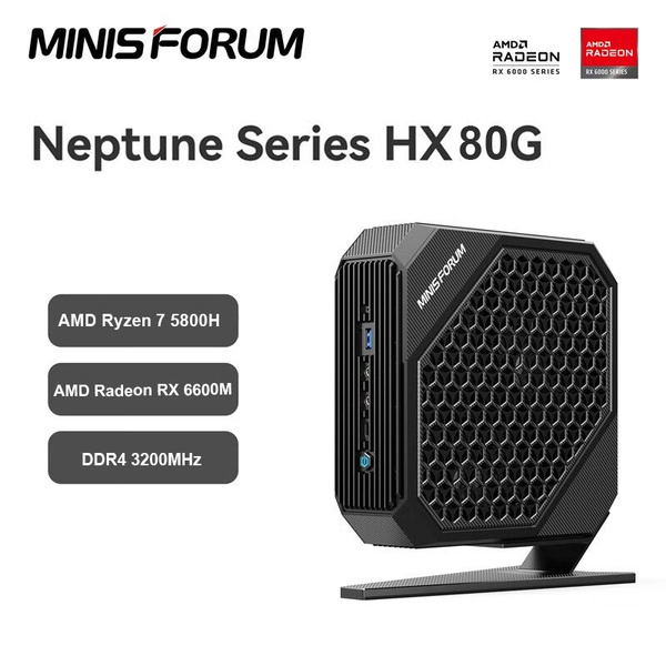 Купить компьютер MINISFORUM HX80G, по низкой цене: отзывы, фото ...