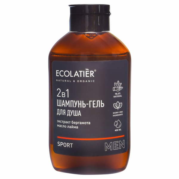 Ecolatier Шампунь-гель, 400 мл - купить с доставкой по выгодным ценам в ...