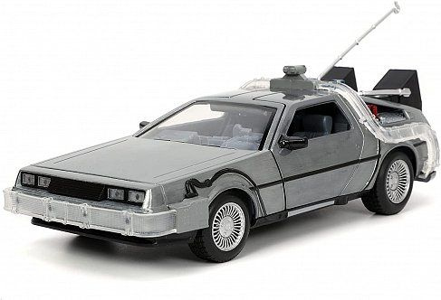 ДеЛориан модель масштаб 1:24 Назад в будущее, Back to the Future Die ...