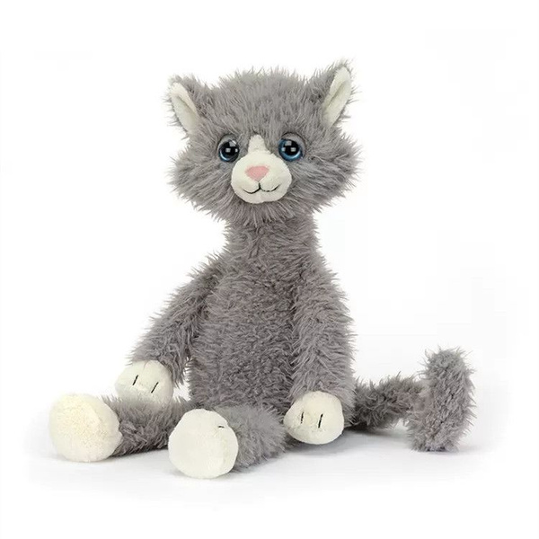 Мягкая игрушка Кот JELLYCAT Blowzy Belle Cat 10*43cm - купить с доставкой по выгодным ценам в ...