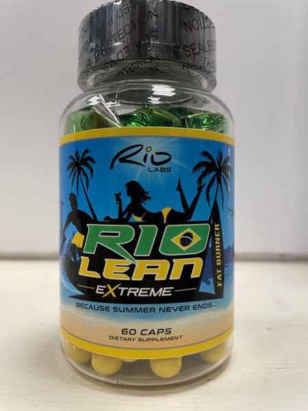Спортивный жиросжигатель для похудения RIO labs RIO lean, витамины для ...