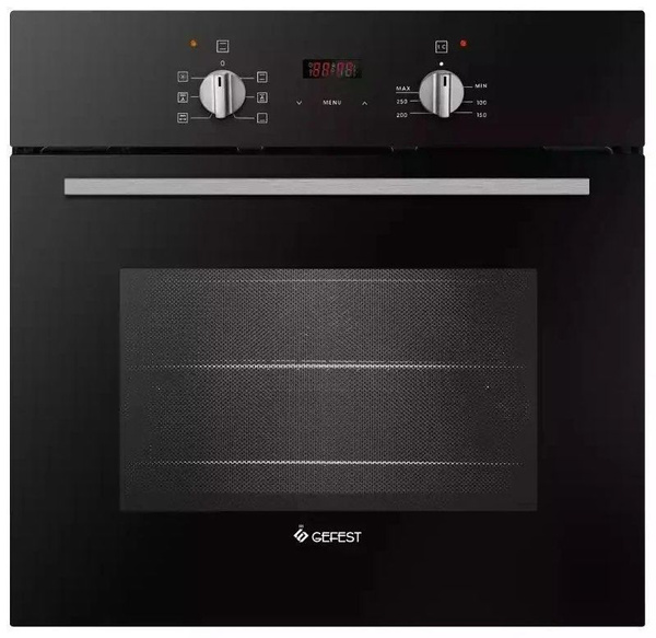 Духовой шкаф Gefest ЭДВ ДА 622-02 АМ, черный - купить с доставкой по выгодным ценам в интернет ...