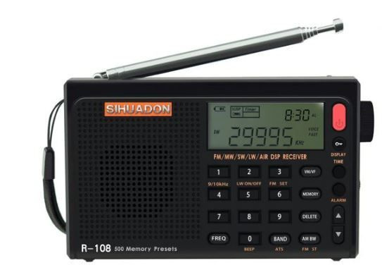 Радиоприемники всеволновые Sihuadon R-108 купить по низкой цене с ...