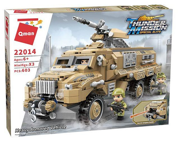 Конструктор Qman 22014 ''Броневик'' (603 детали) - купить с доставкой ...