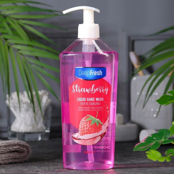 Deep Fresh Жидкое мыло 500 мл - купить с доставкой по выгодным ценам в ...