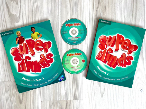 Super Minds 3 (Комплект-Учебник + Рабочая Тетрадь + Диск) | Сборник ...