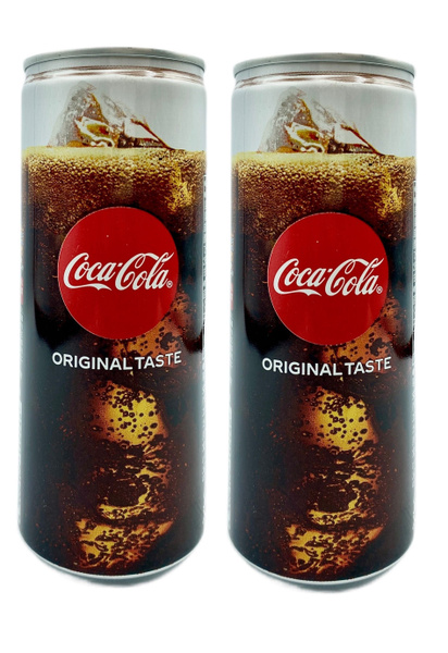 Газированный напиток Coca-Cola Original / Кока Кола Оригинал 250мл х2шт ...
