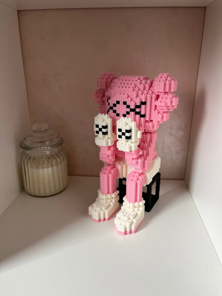 3Д Конструктор для взрослых PIXEL ART, KAWS из мини блоков, 1479 ...