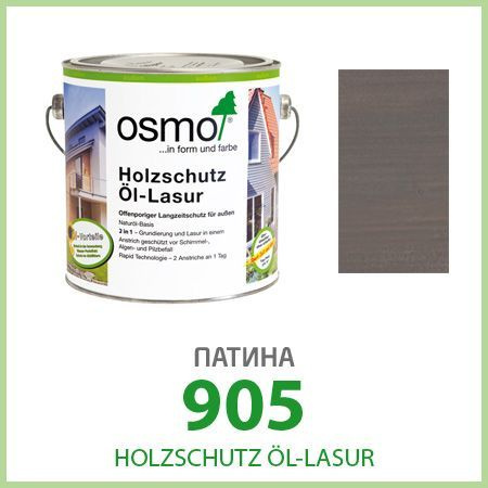 Масло для дерева OSMO патина 905 \ 0,125л 0,125 л., Патина - купить с ...