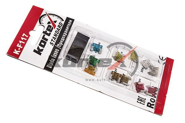 Предохранители Kortex комплект Low Profile MINI (с пинцетом) - купить по низкой цене в интернет ...