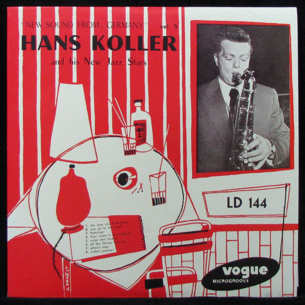 LP Hans Koller And His New Jazz Stars - New Sound From Germany. Vol. 5 ...