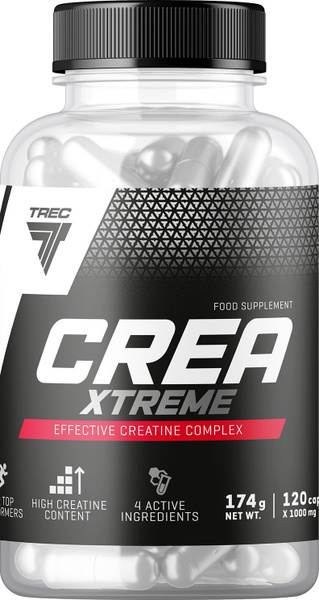 Креатин с транспортной системой Crea Xtreme 120 капсул Trec Nutrition ...