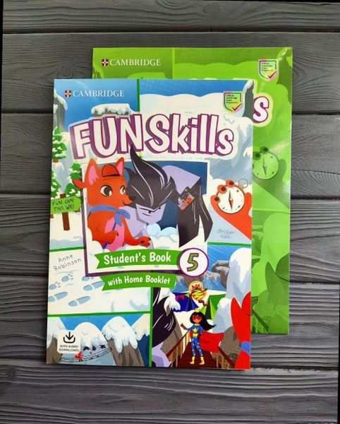 Fun Skills 5. Student's Book,Home Booklet + CD - купить с доставкой по ...