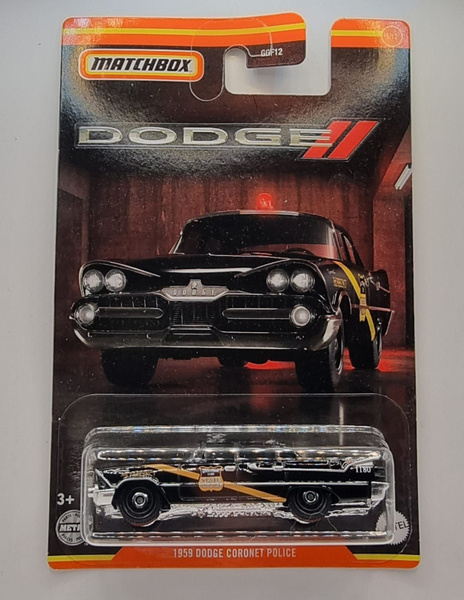 Машинка игрушечная 1959 DODGE CORONET POLICE matchbox - купить с доставкой по выгодным ценам в ...
