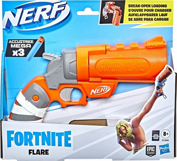 Бластер пистолет Нёрф Фортнайт Флэйр Nerf Fortnite Flare оружие