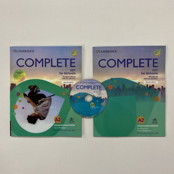 Complete KEY for Schools A2, Student's book, Workbook + CD (учебник, раб.тетрадь + диск ...