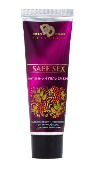 Интимная ухаживающая гель смазка Safe Sex 30 мл купить с доставкой