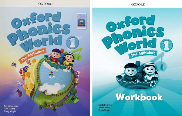 Oxford Phonics World: Class Book with Online Resource + Workbook / K ...