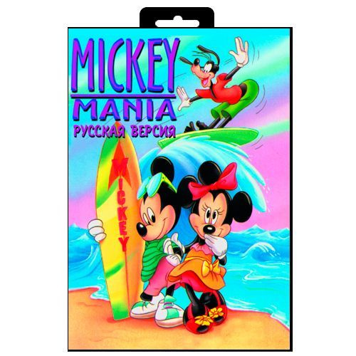 Игра Mickey Mania: Timeless Adventures of Mickey Mouse (16 bit, Русские ...